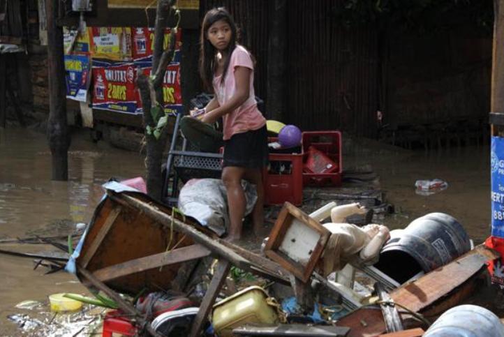 Devastation brought by Typhoon Sendong