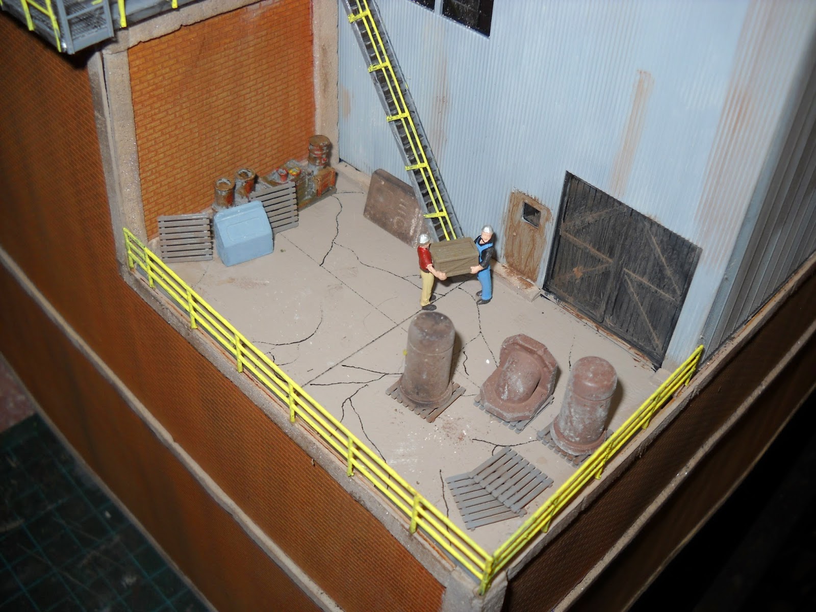 HO Scale power plant