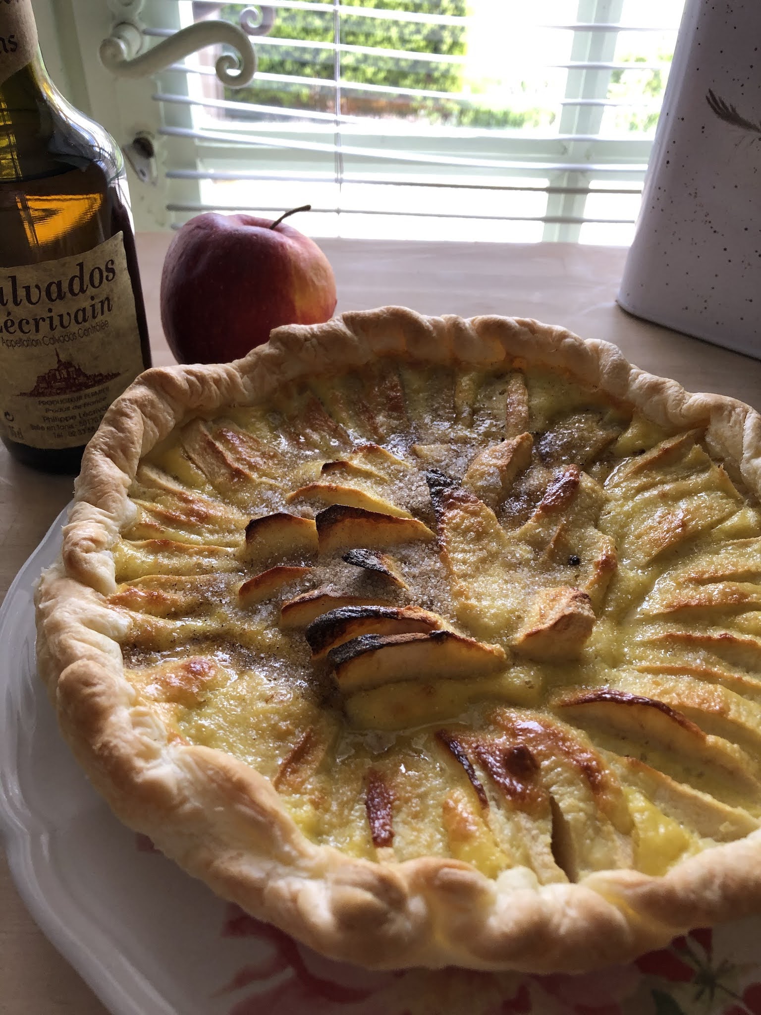 A dessert from Normandy.