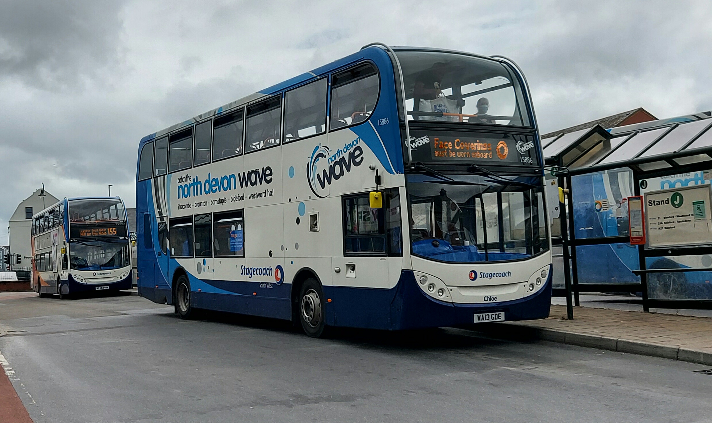 Lous bus pictures: Buses in North Devon Part 1: North Devon Waves