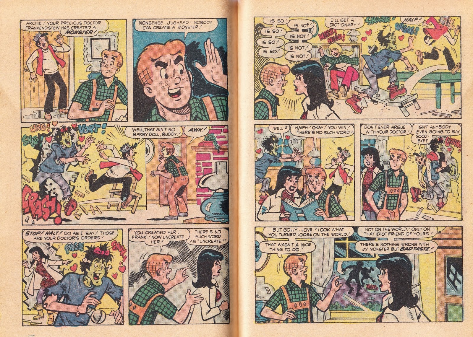 Mixed-Up Monster Club: "Frankendstew" (Archie's Frankenstein Parody ...