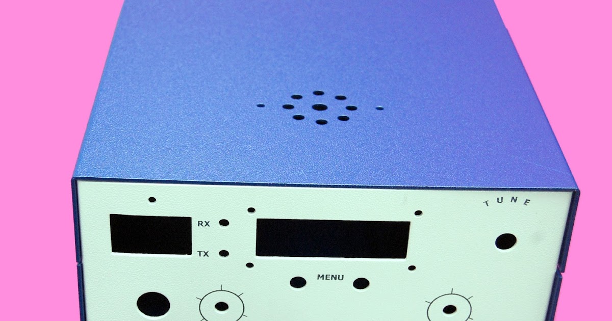 BITX SSB QRP TCVR FOR HAM RADIO: New Color " Pepsi Blue" Case For Bitx ...