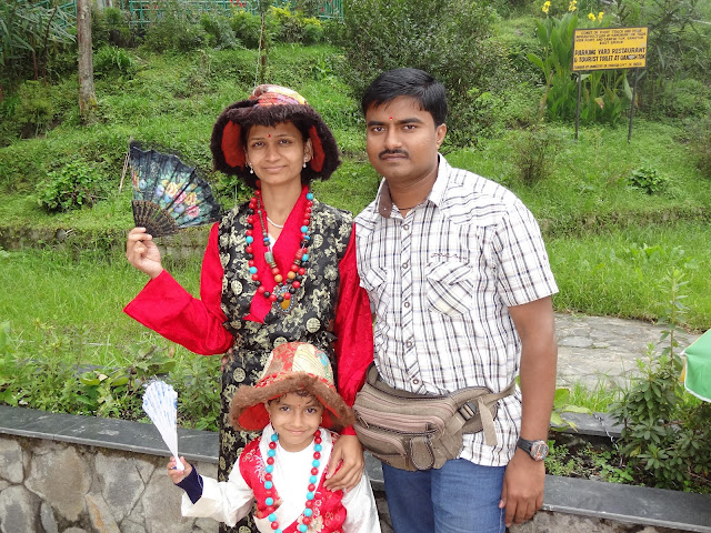 Ganesh Kharat: Sikkim Women Traditional Dress..