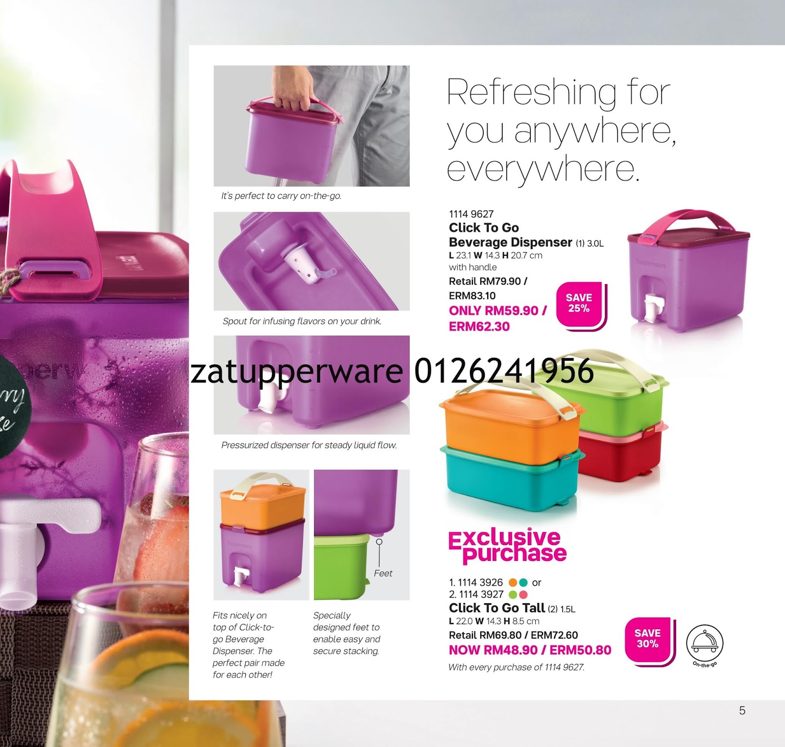 Za Tupperware Malaysia : March 2020
