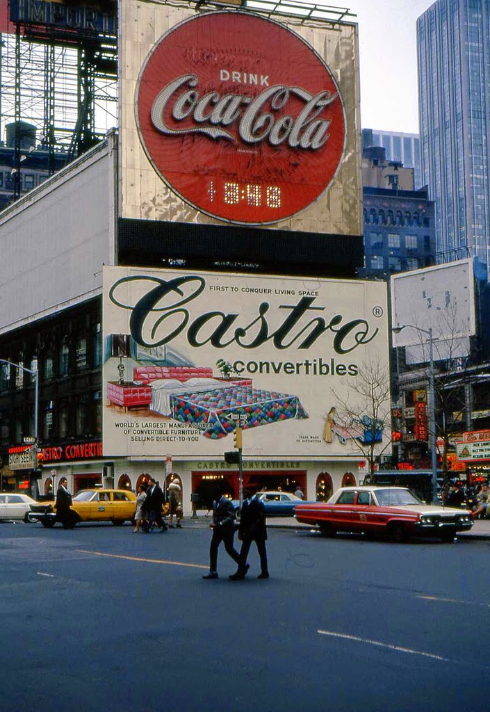 Random Musings: A Few Colorful Vintage Times Square Shots