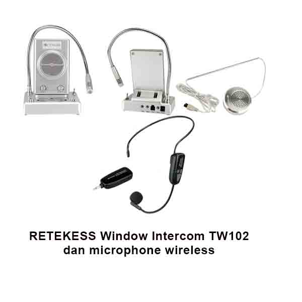 Cara Pasang RETEKESS Window Intercom TW102 with Wierles Mic ...