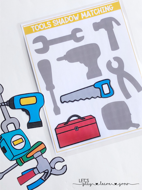 Construction Theme Activity Binder | Lets Play.Learn.Grow