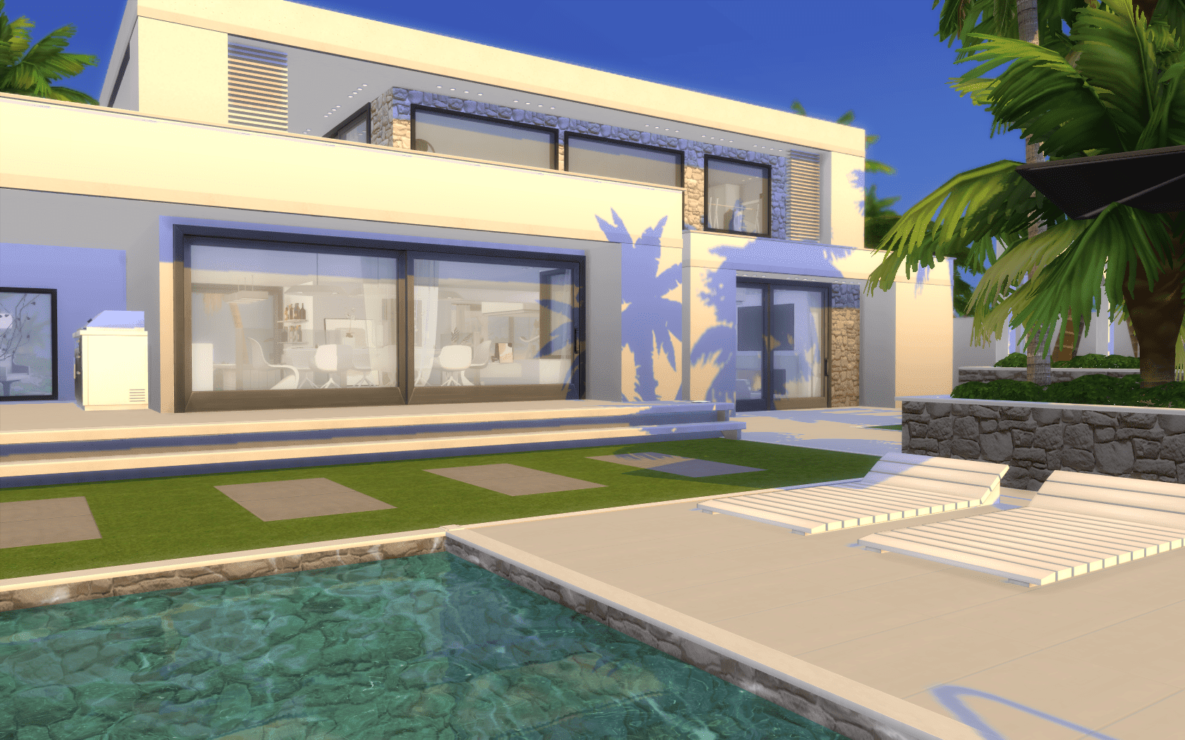 Villa Cubeo (Sims 4 CC)