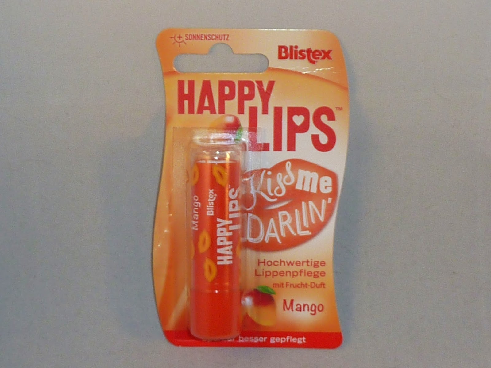 Meine Kosmetik: Review Blistex Happy Lips Mango