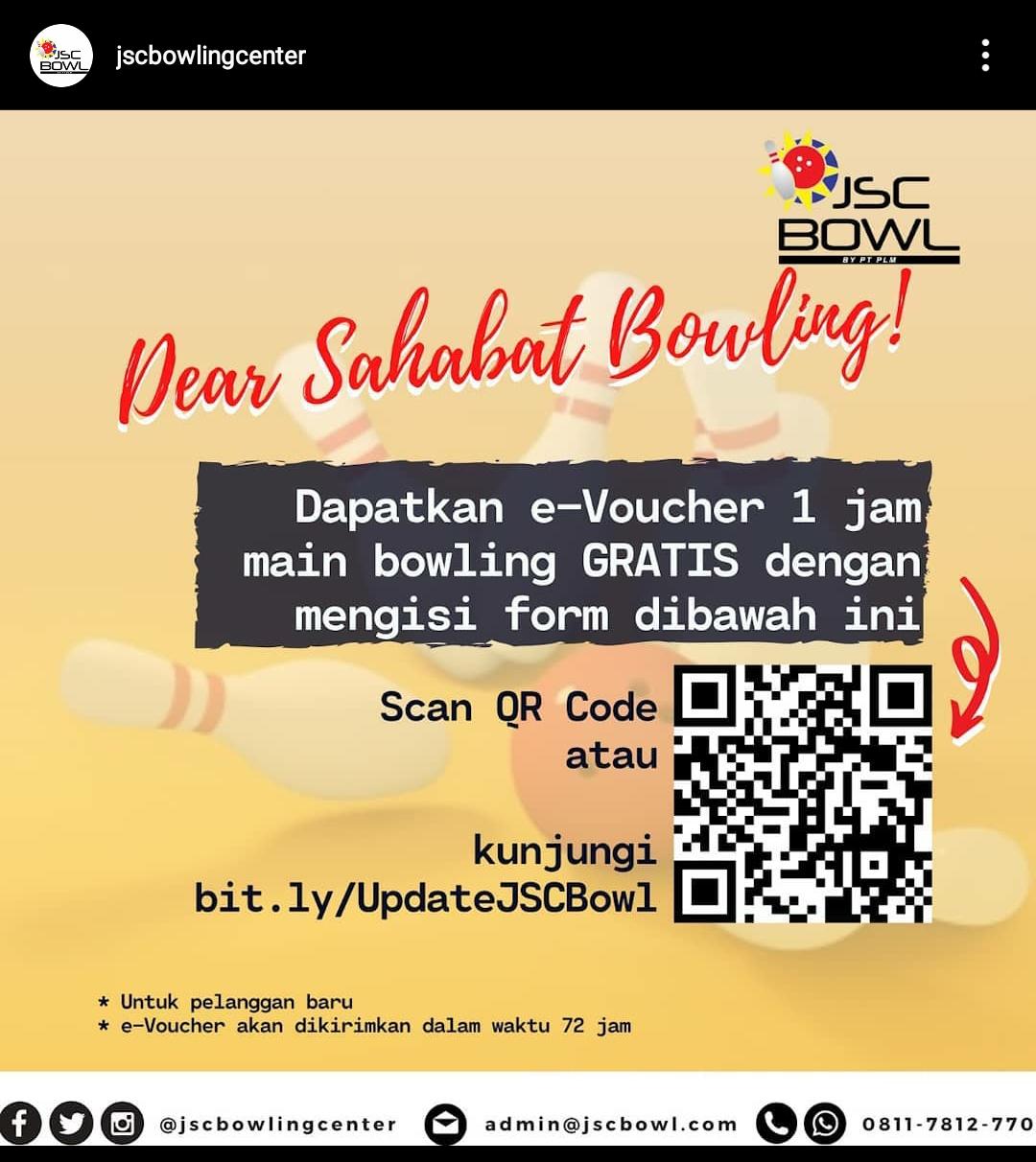 Main bowling gratis di JSC Bowling Centre - Info, wisata, kuliner ... Main bowling gratis di JSC Bowling Centre - Info, wisata, kuliner ...
