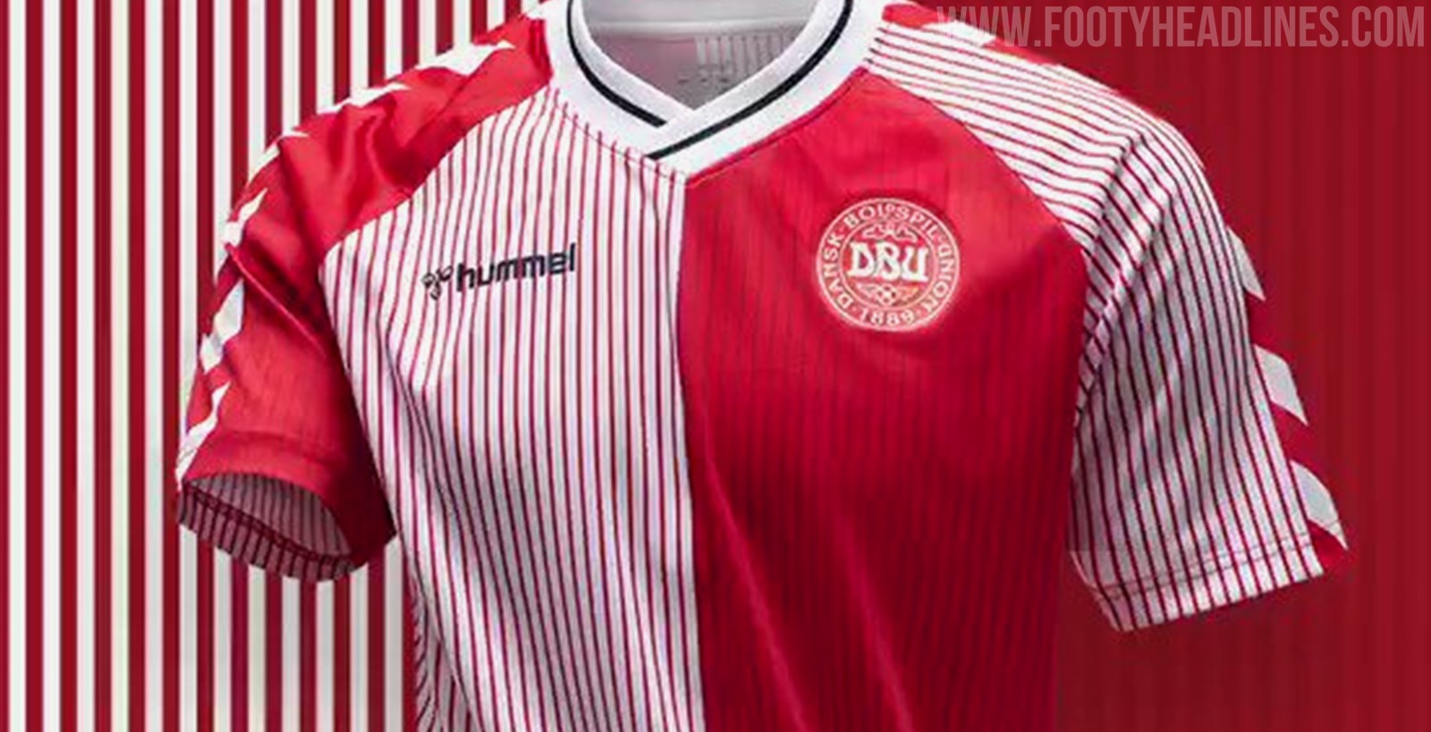 Hummel Denmark 1986 Kit Remake Released - Restocked - Footy Headlines