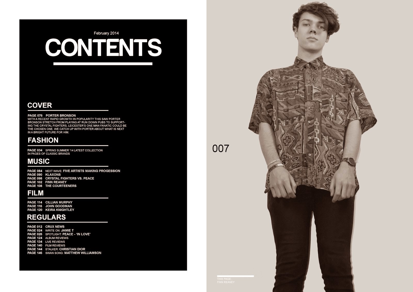 GCSE Media: Year 11: AS Magazines: Covers, Contents Pages and Double ...