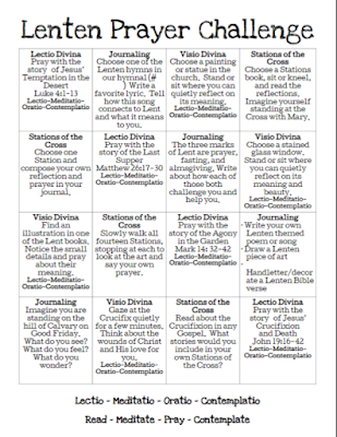 Look to Him and be Radiant: Lenten Prayer Challenge (with an editable ...