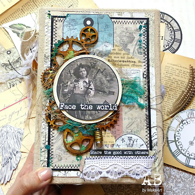 My journey through the mixed media world...: Junk Book "Share the good ...