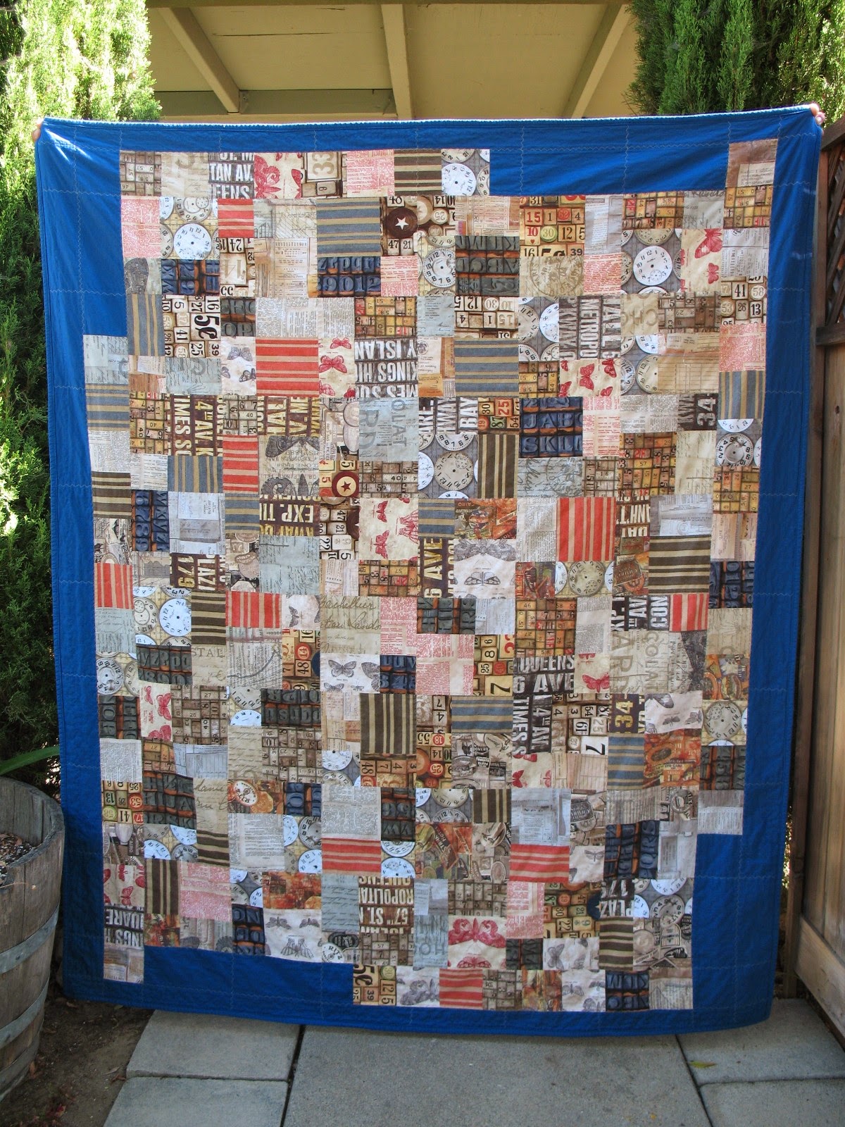 Ye Olde Sweatshop: Another Tim Holtz Eclectic Elements Quilt (#27)