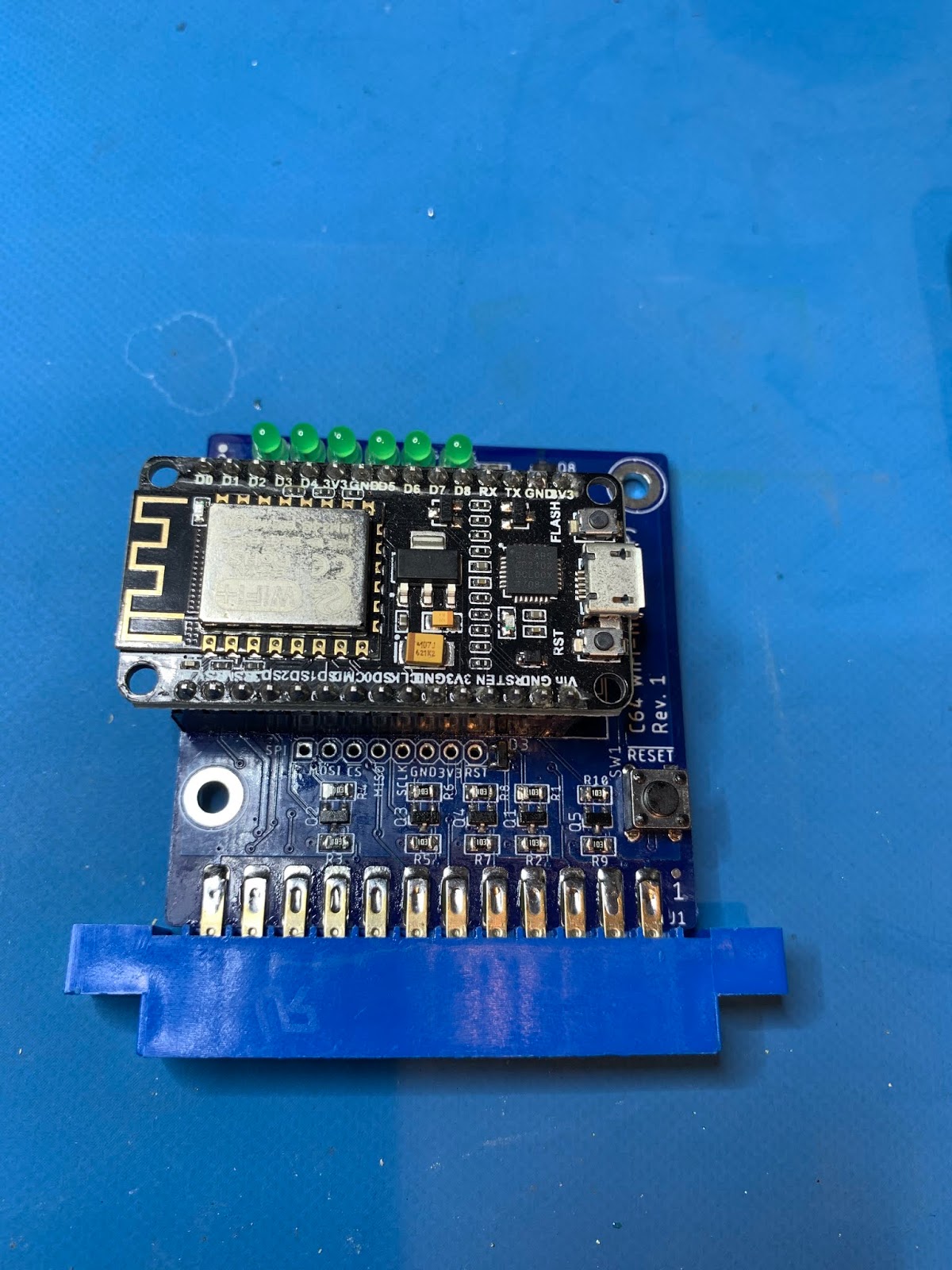 My 8 bit revival ( the hard way ): C64 Wifi Modem