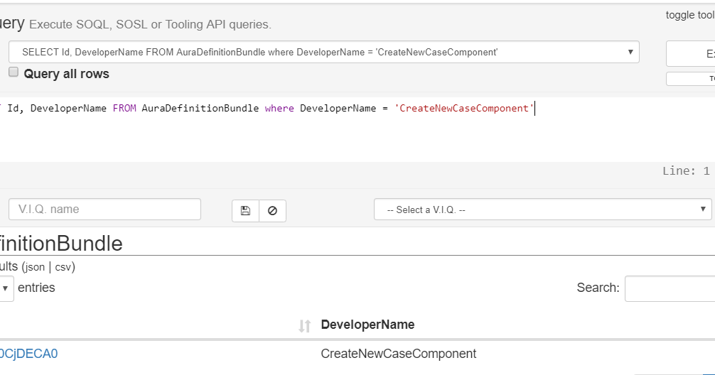 Salesforce Code Crack: How to query Lightning Components Using SOQL Salesforce Code Crack: How to query Lightning Components Using SOQL