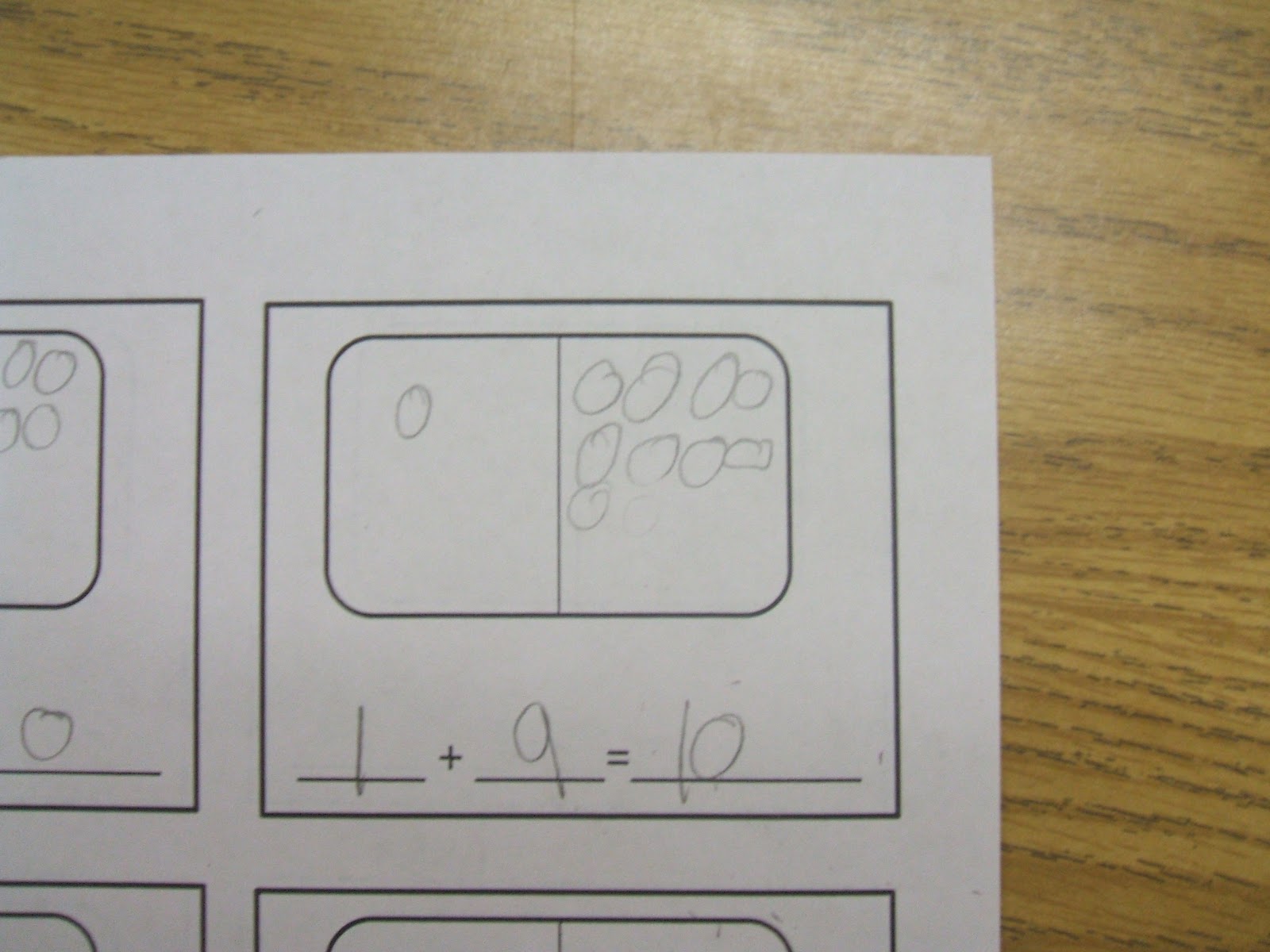 Mackey's Classroom: Common Core: How many ways can you make 10?