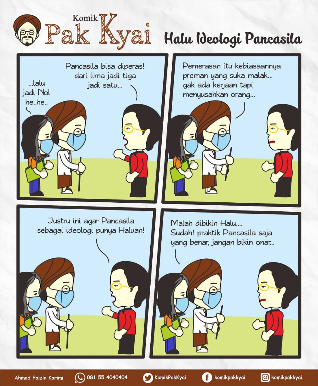 72+ Komik Tentang Pancasila