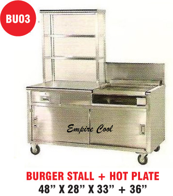 STAINLESS STEEL EQUIPMENT: KITCHEN EQUIPMENT