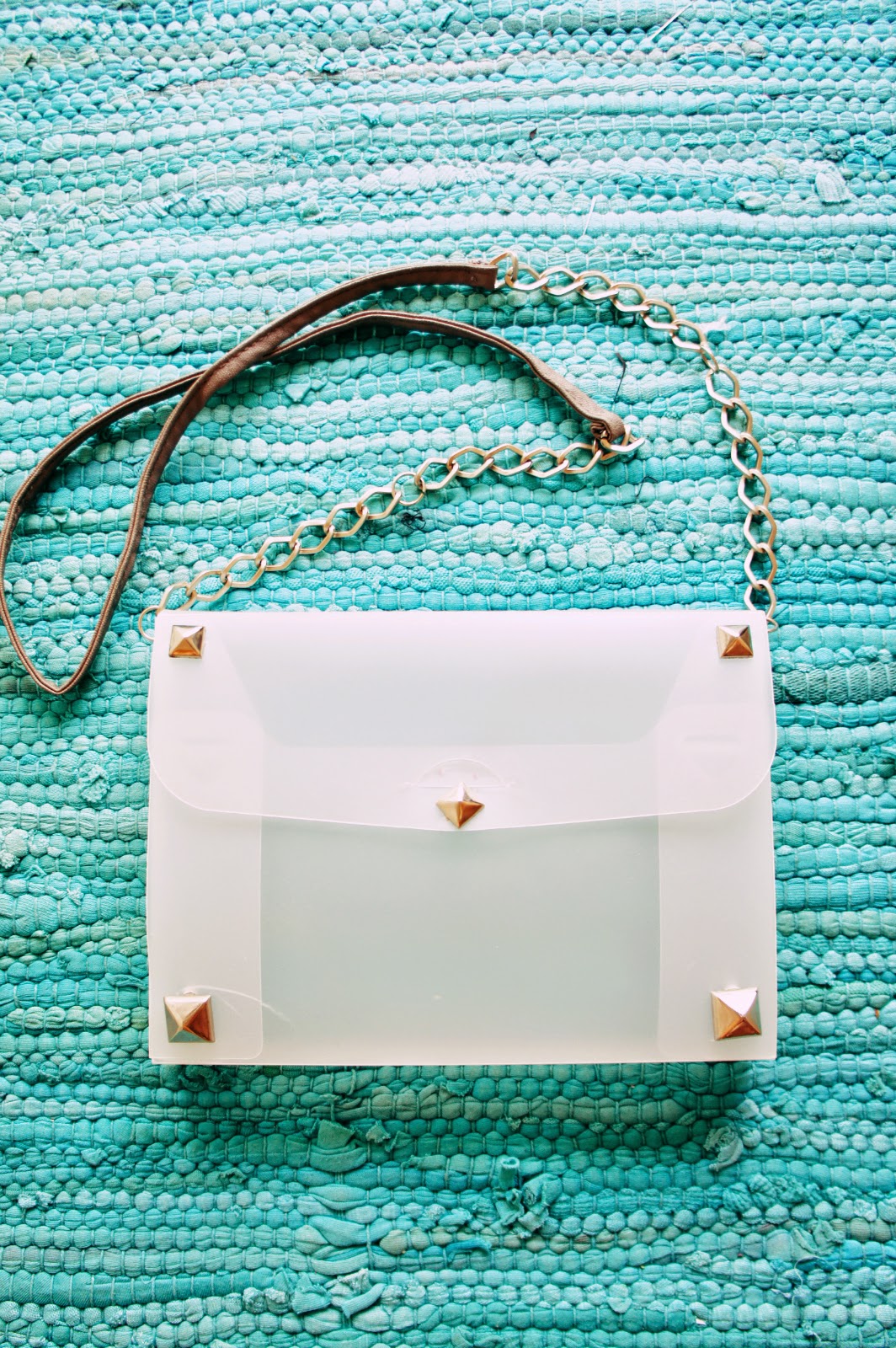 Re-making !!: COOL PURSE FROM A PLASTIC FOLDER
