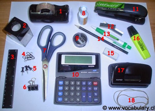 English Honori Garcia: Office Equipment