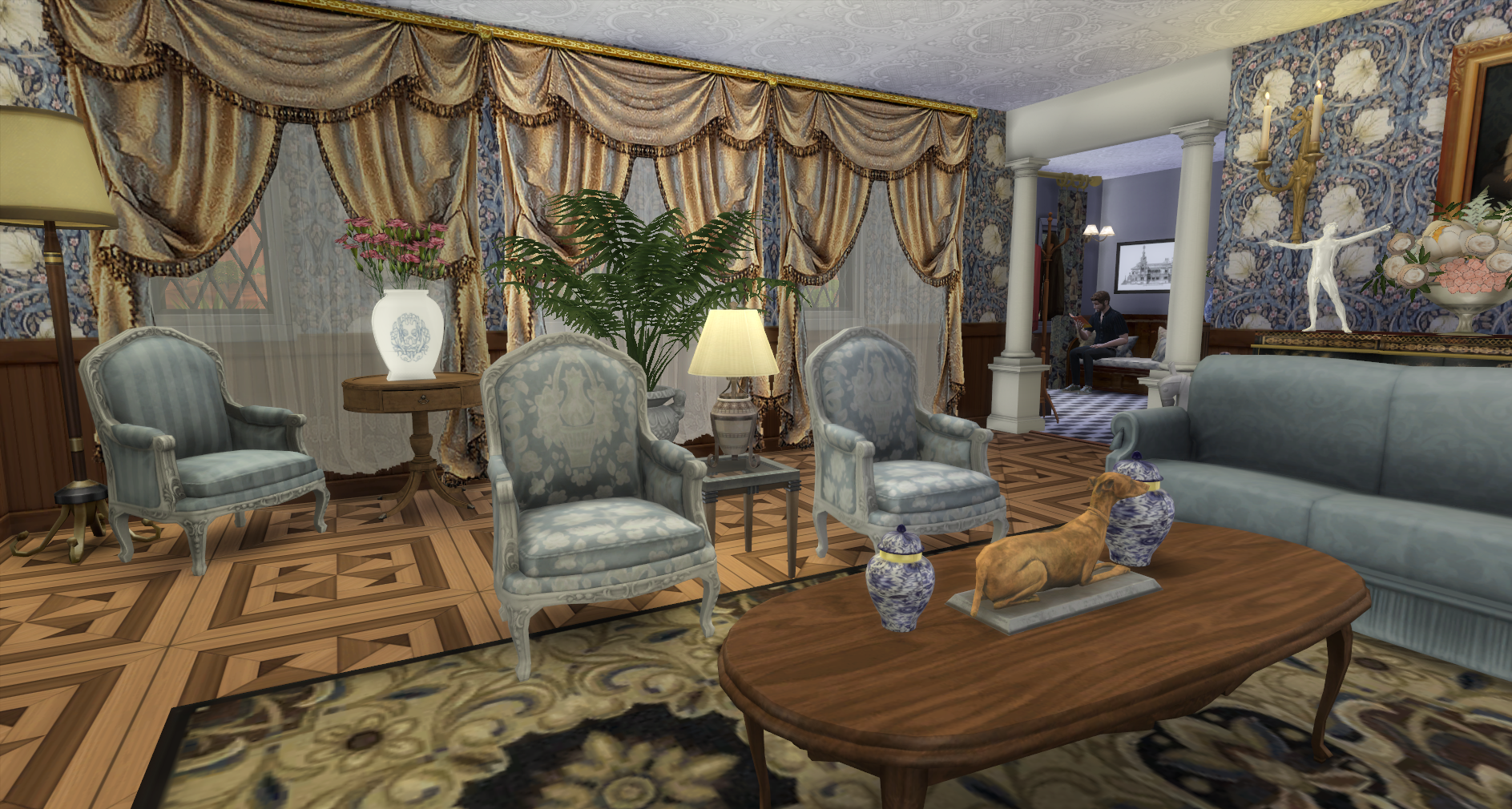 The Sims Powder Room: The Cronhardt