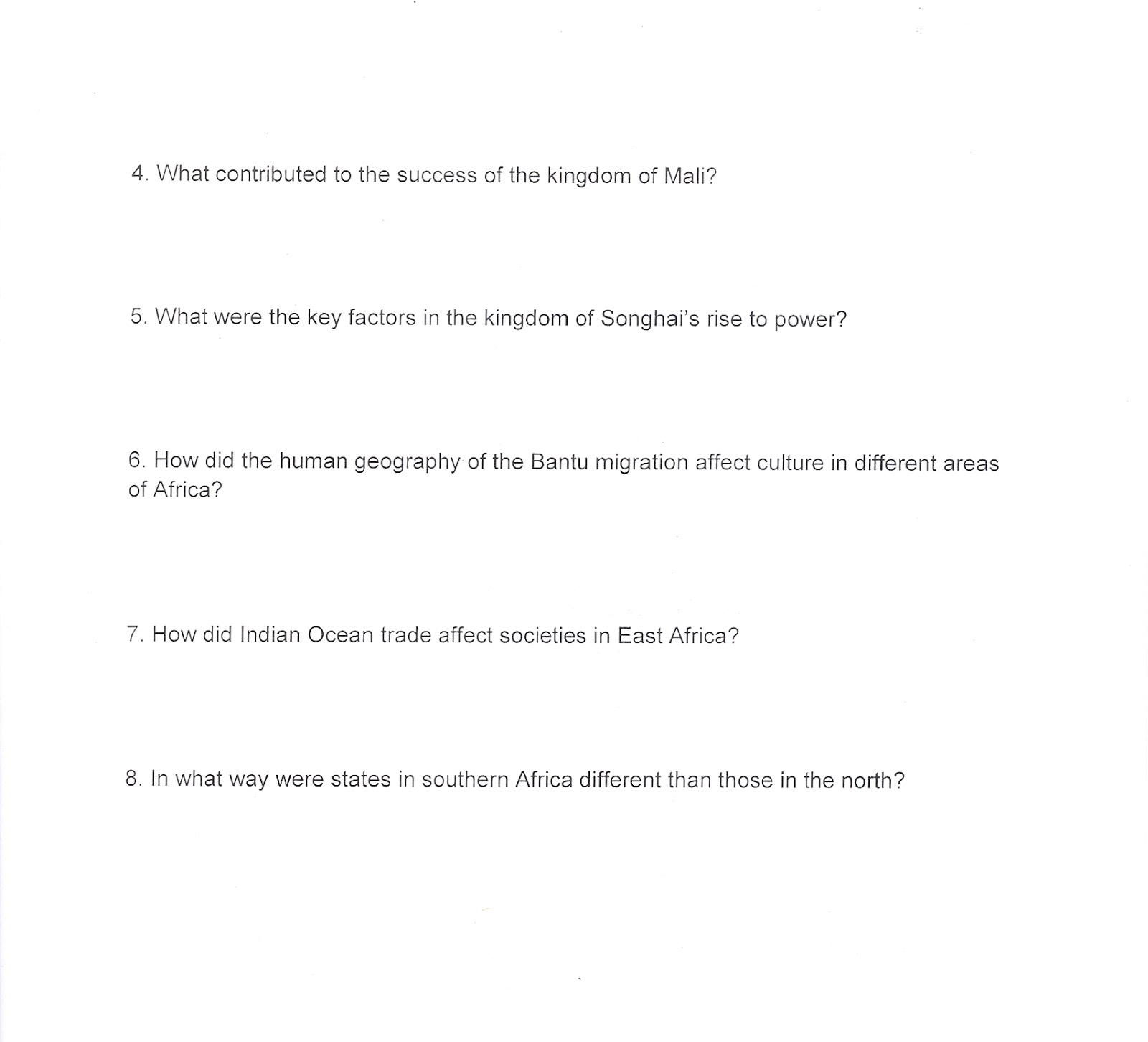 Mr. E's World History Page: World History 2021: Chapter 13 - Kingdoms ...