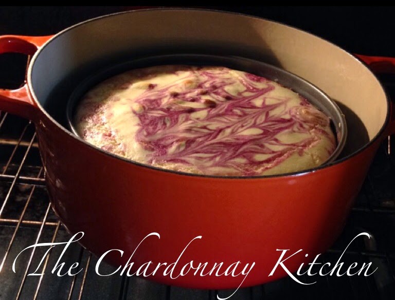 The Chardonnay Kitchen: Manhattan Cocktail Inspired Cheesecake