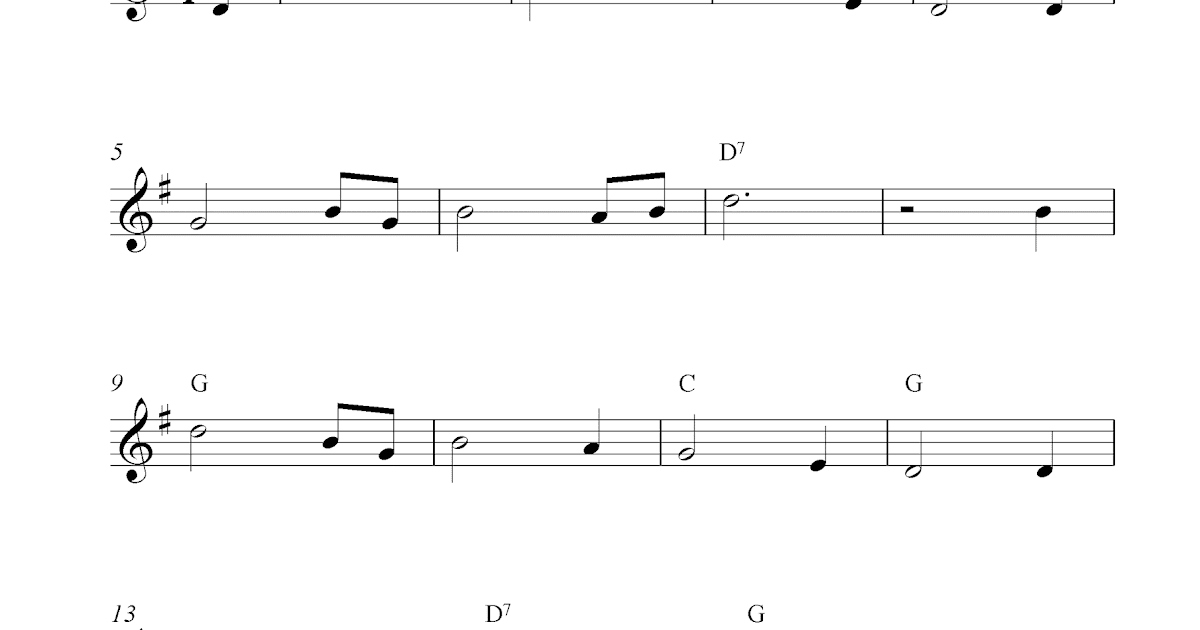 Amazing Grace Sheet Music Recorder