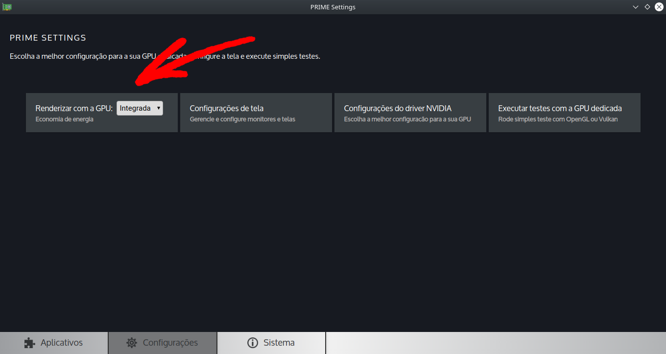 PRIME Settings recebe suporte para aplicativos externos e mais - Regata ...