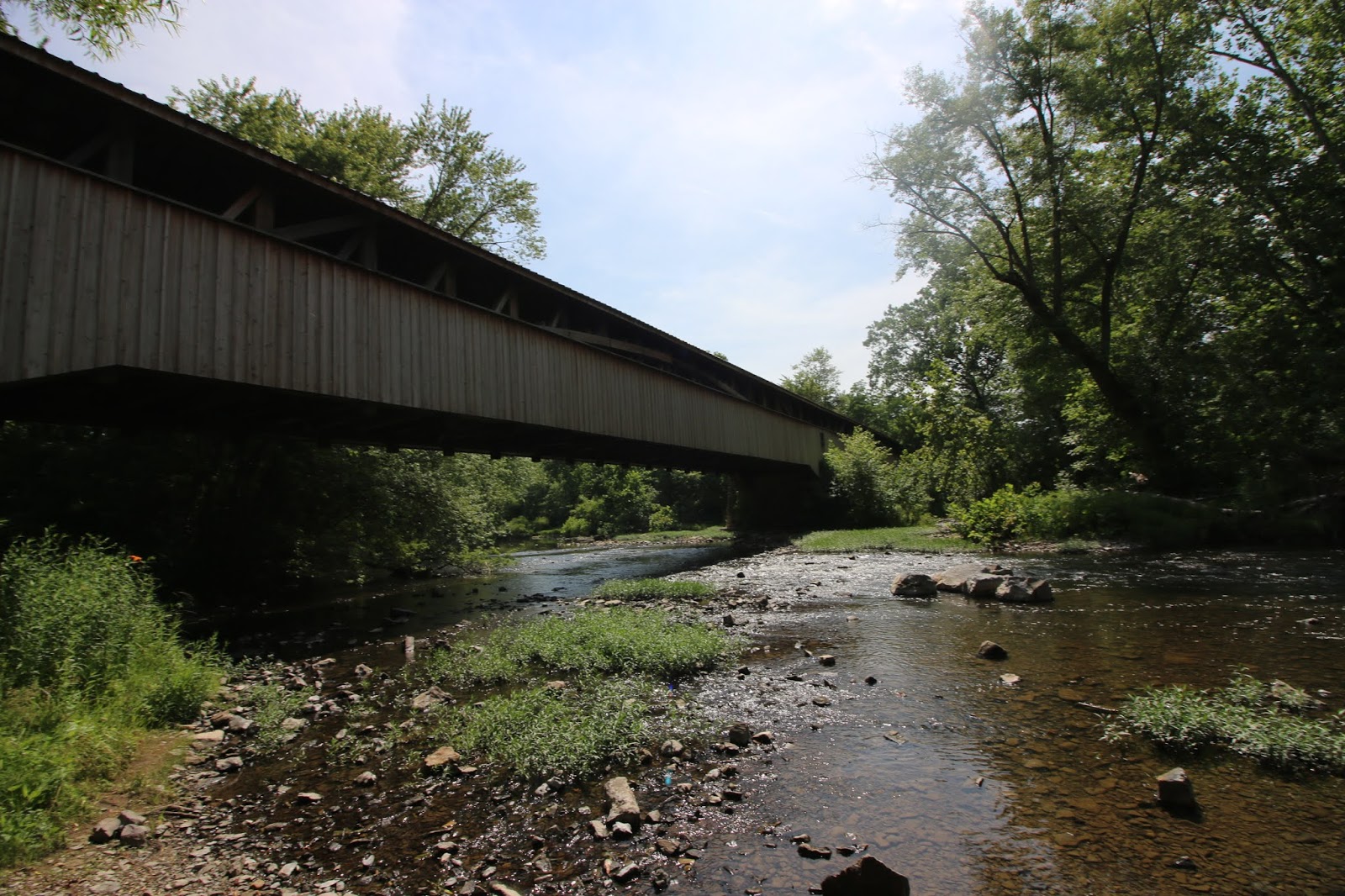 Academia Pomeroy Covered Bridge: Longest Covered Bridge in the State ...