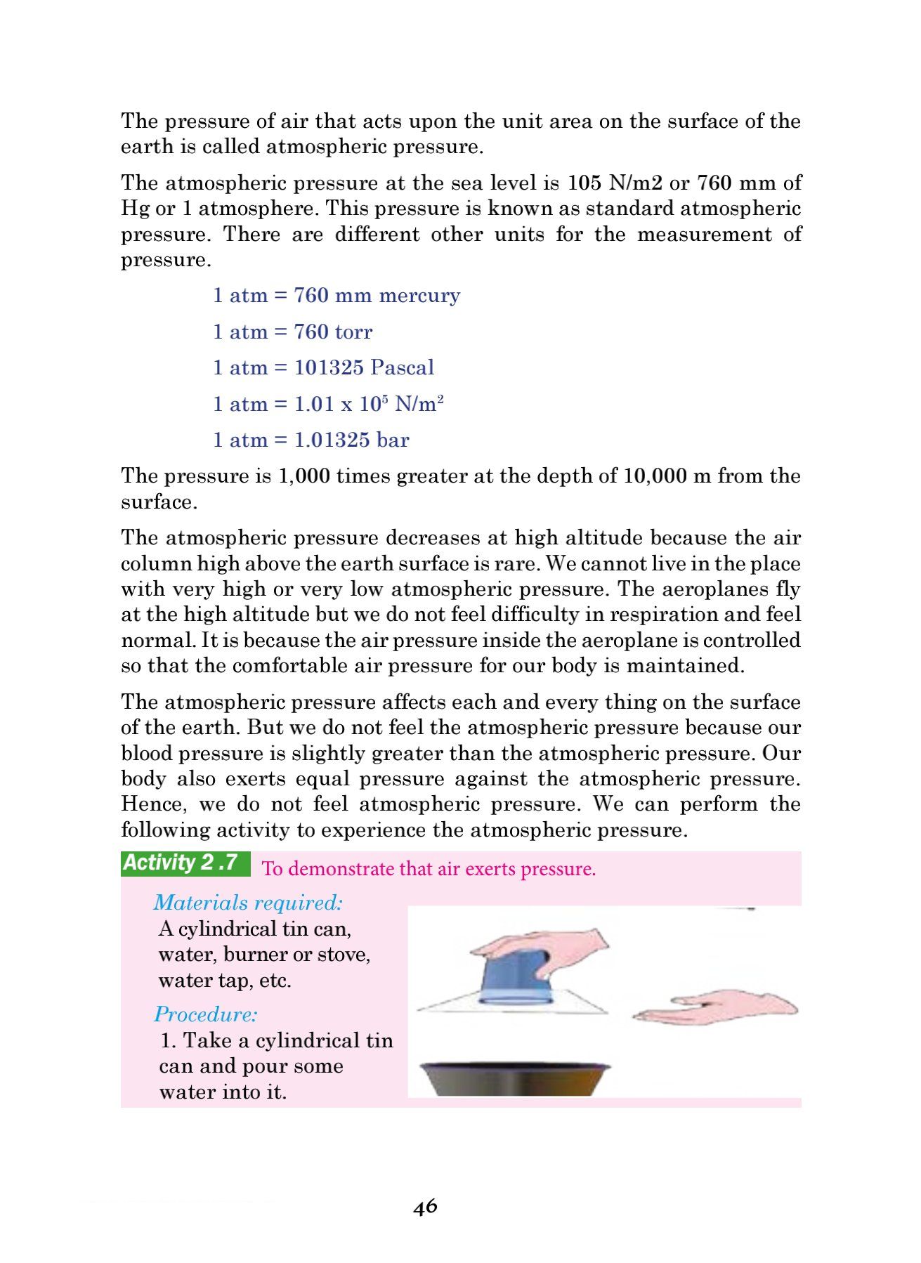 SCIENCE - 10 || CHAPTER TWO || PRESSURE