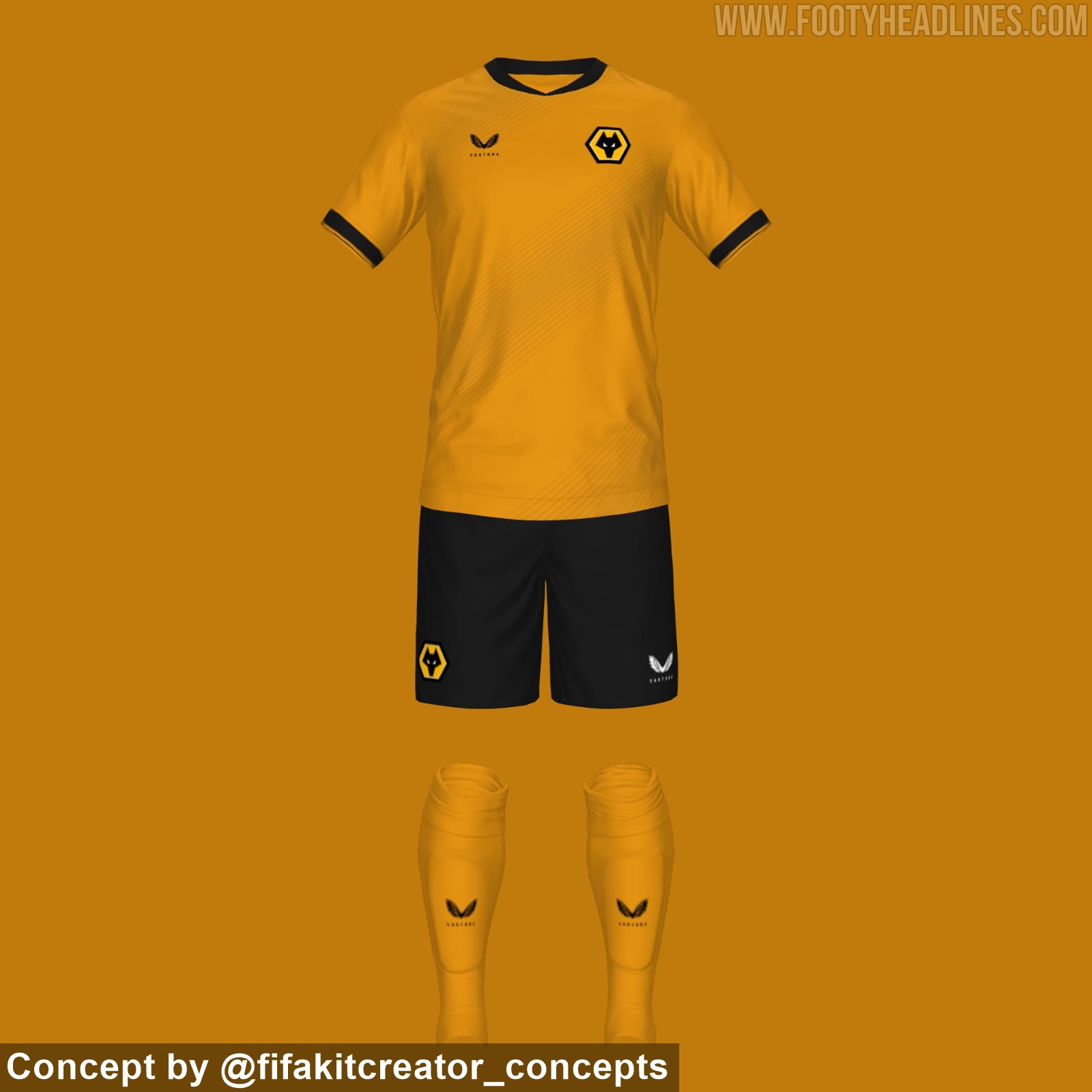 Castore Wolves 21-22 Concept Kits - Footy Headlines
