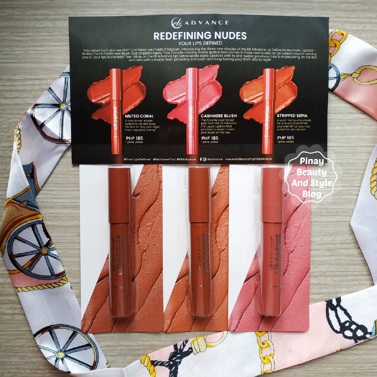 EB Advance Lip Define Swatches and Updated Review - New Makeup Ever ...