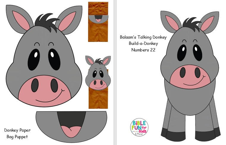 The Donkey that Talked to Balaam | Bible Fun For Kids