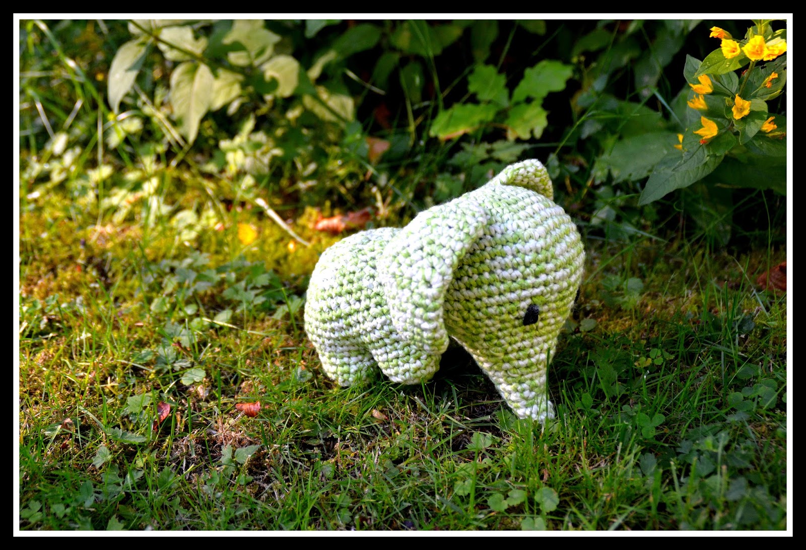 Välkommen till bloggen Stickning och Virkning: Virkad elefant i garnet ...