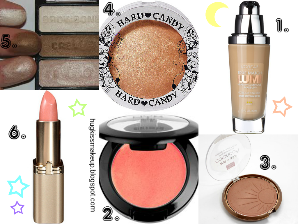 hug, kiss, makeup!: Get that famous "Jlo glow" using drugstore makeup!