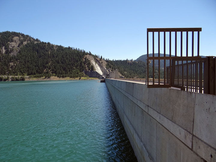 Reflections From the Fence: Libby Dam, Libby, Montana