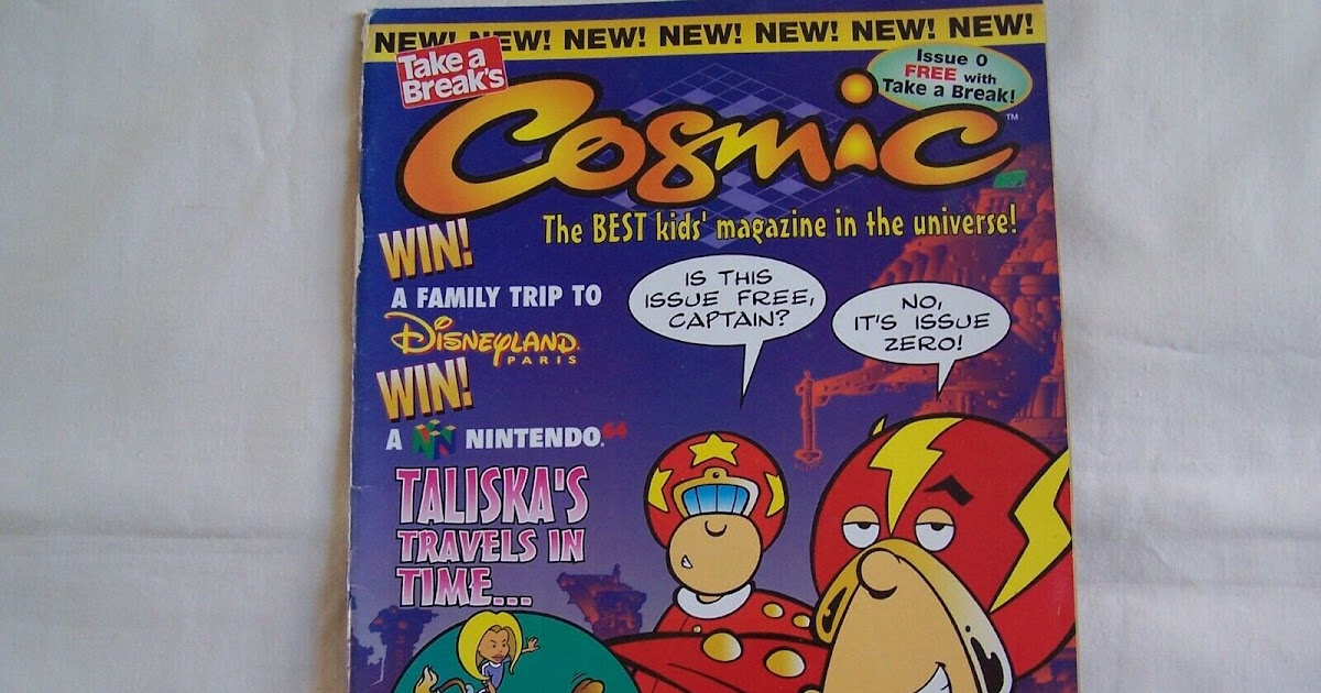 Boys Adventure Comics: UPDATED: Cosmic magazine