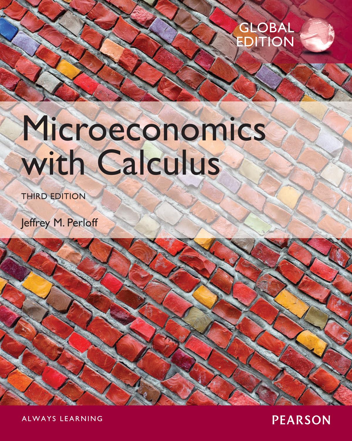 MICROECONOMICS WITH CALCULUS 3RD EDITION – PDF – EBook - ebookrd.com