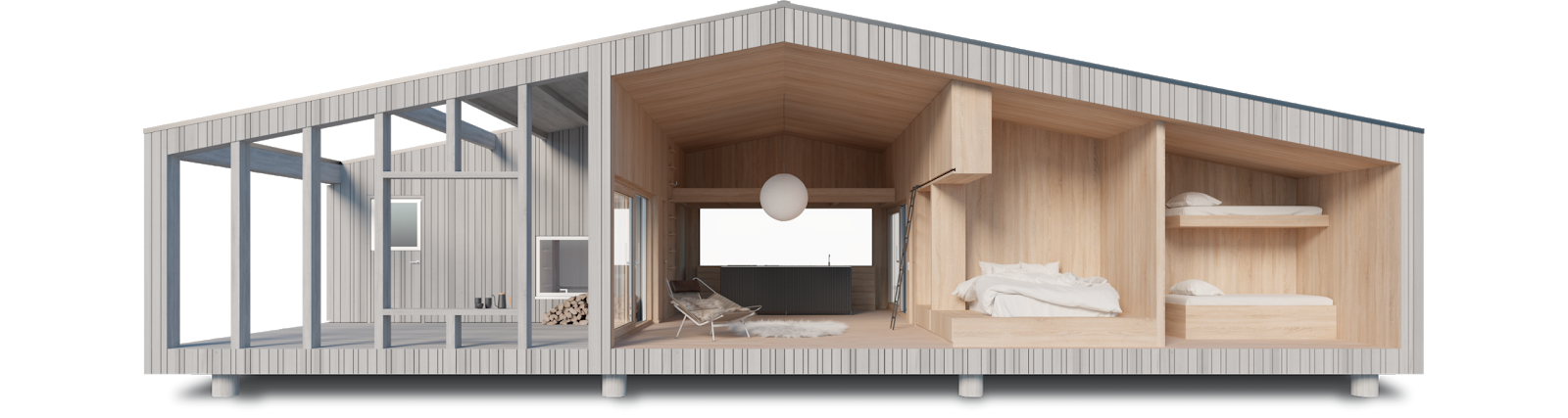 Scandinavian Modular House Concept, Denmark: Prefab Modular Homes and ...