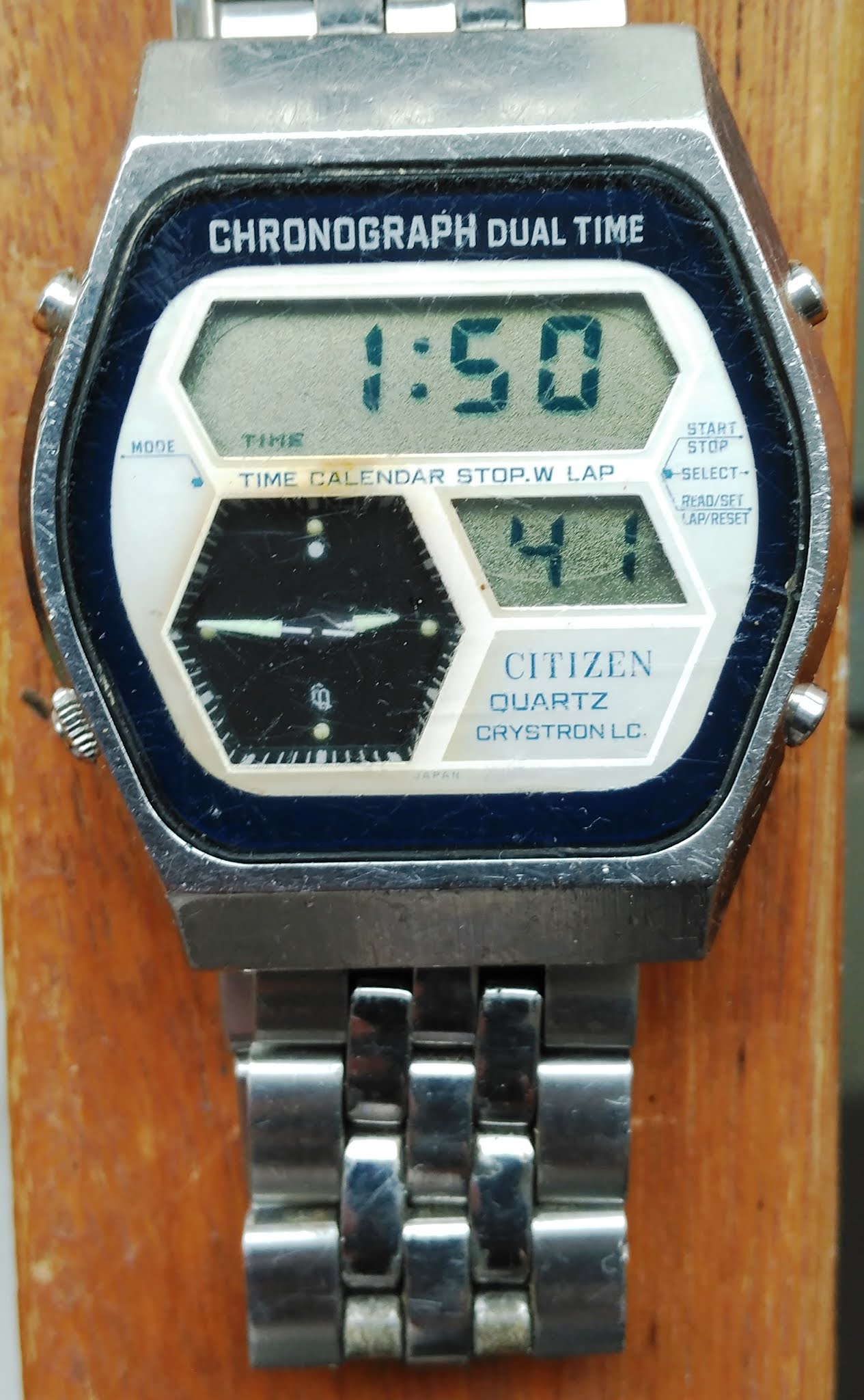 Retro Ordenadores Orty: Reloj Citizen Chonograph Dual Time (1978)