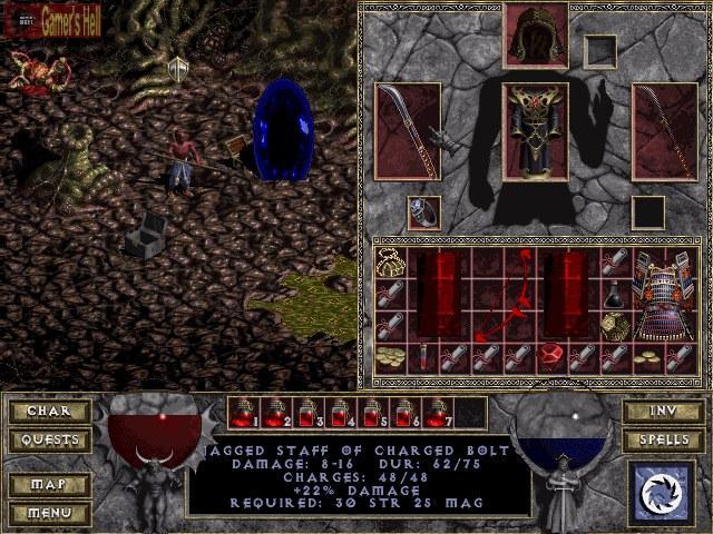 Old Games ฟรี!!! เกมส์คอมยุคเก่าสุดคลาสสิค: Diablo 1