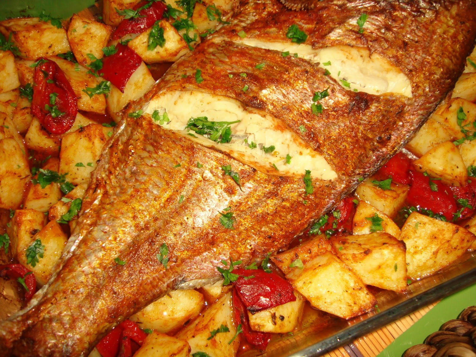 Peixe Pargo Vermelho