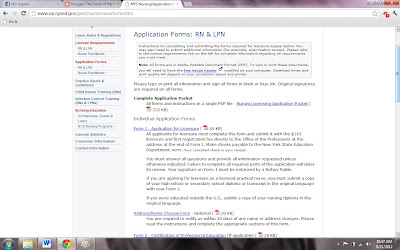 The Smell of My Memory: Applying and Taking the NCLEX: New York Dreams