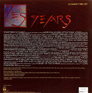 On The Road Again: Yes "YesYears"