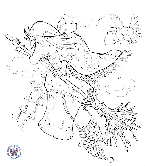 Baba Yaga Coloring Pages Coloring Pages