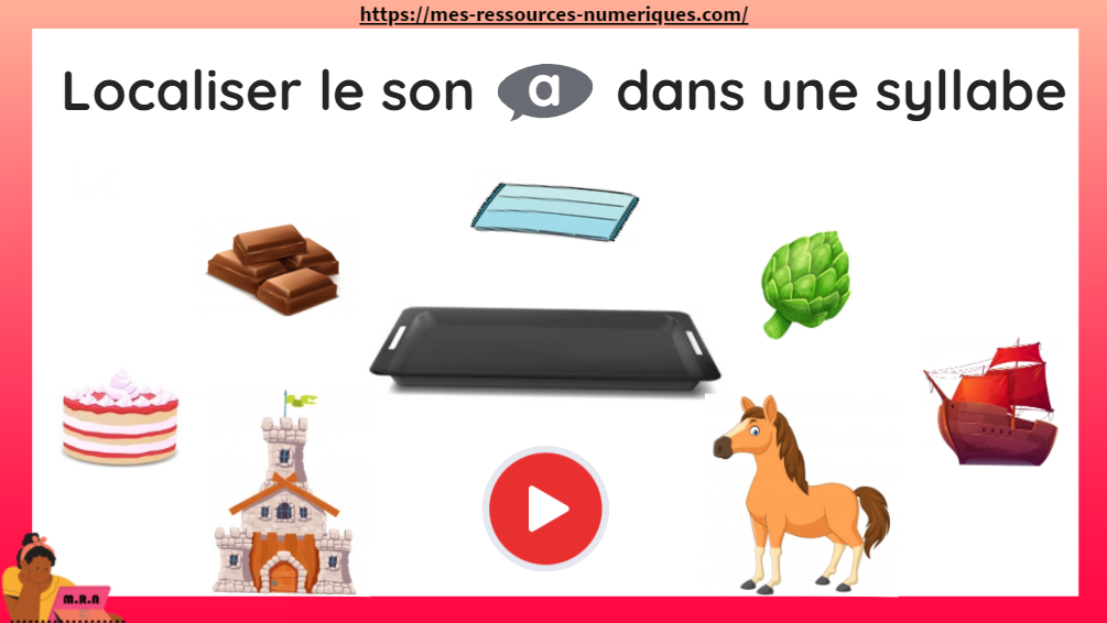 ACCÉDEZ GRATUITEMENT AU JEU NUMÉRIQUE INTERACTIF - Localiser le son [a ...