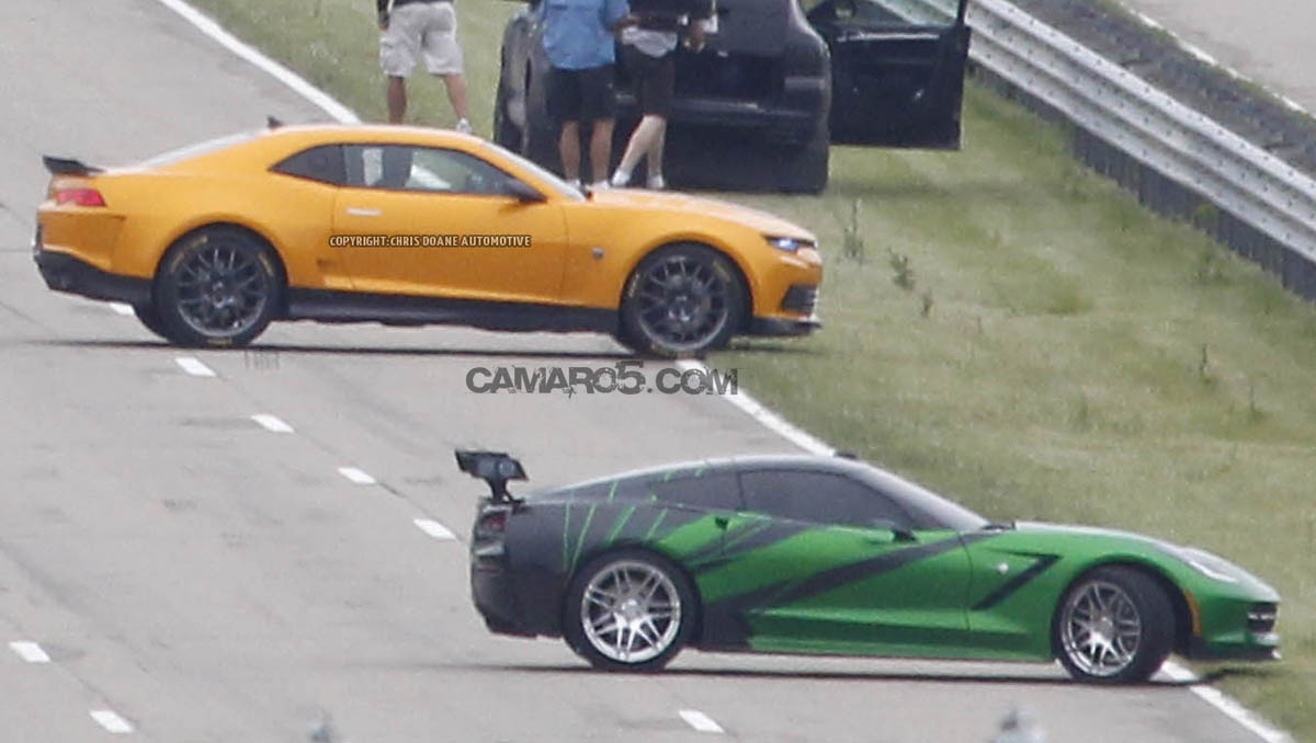 Transformers News: TF4: New Bumblebee Camaro